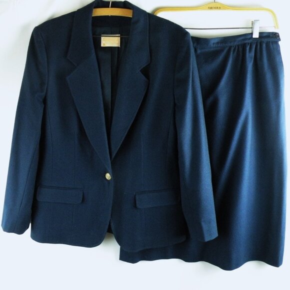 Pendleton | Pants & Jumpsuits | Pendleton Wool Suit Womens 2 Blazer ...